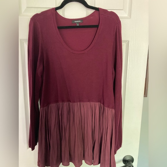 torrid | Sweaters | Torrid 2x Burgundy Sweater | Poshmark